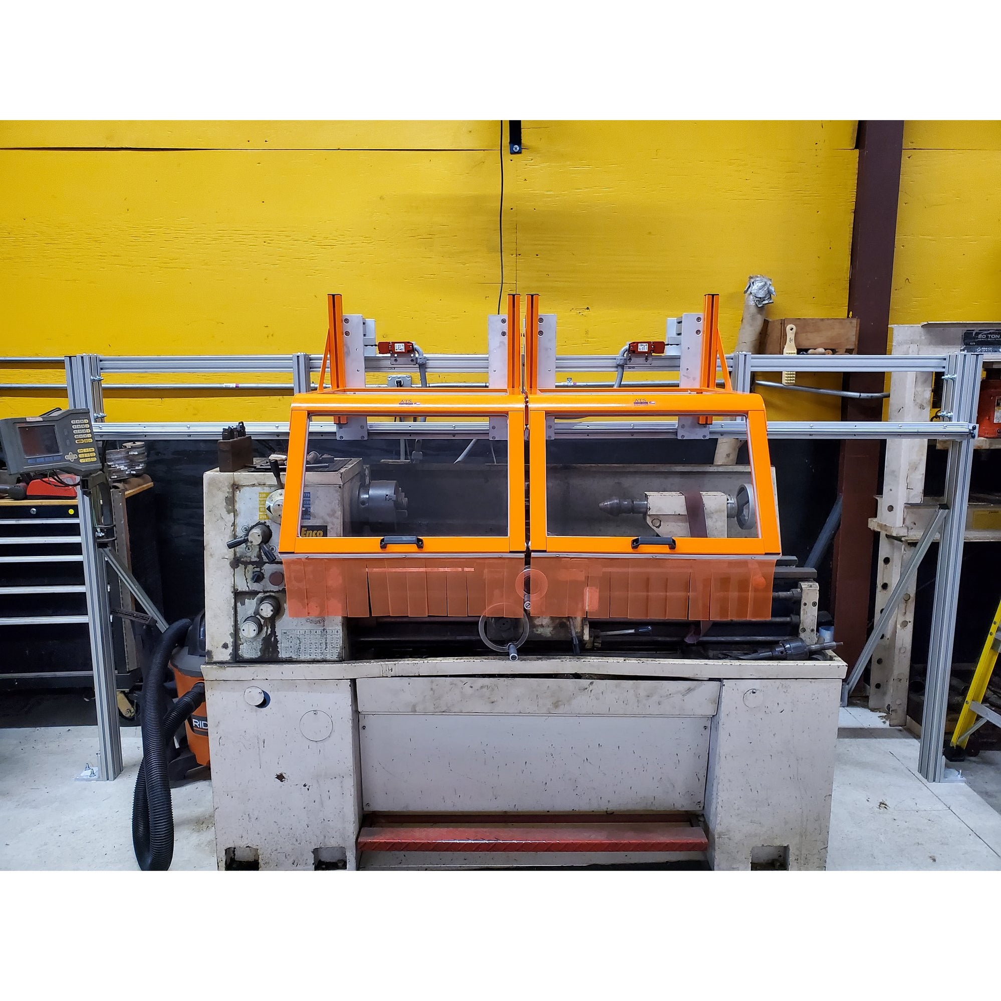 Shop Lathe Chuck Guards & Machine Safety Guarding Solutions