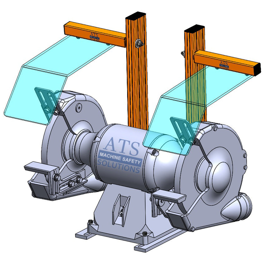 Buffer & Drum Sander Shields | Grinder Guards | ATS Safety