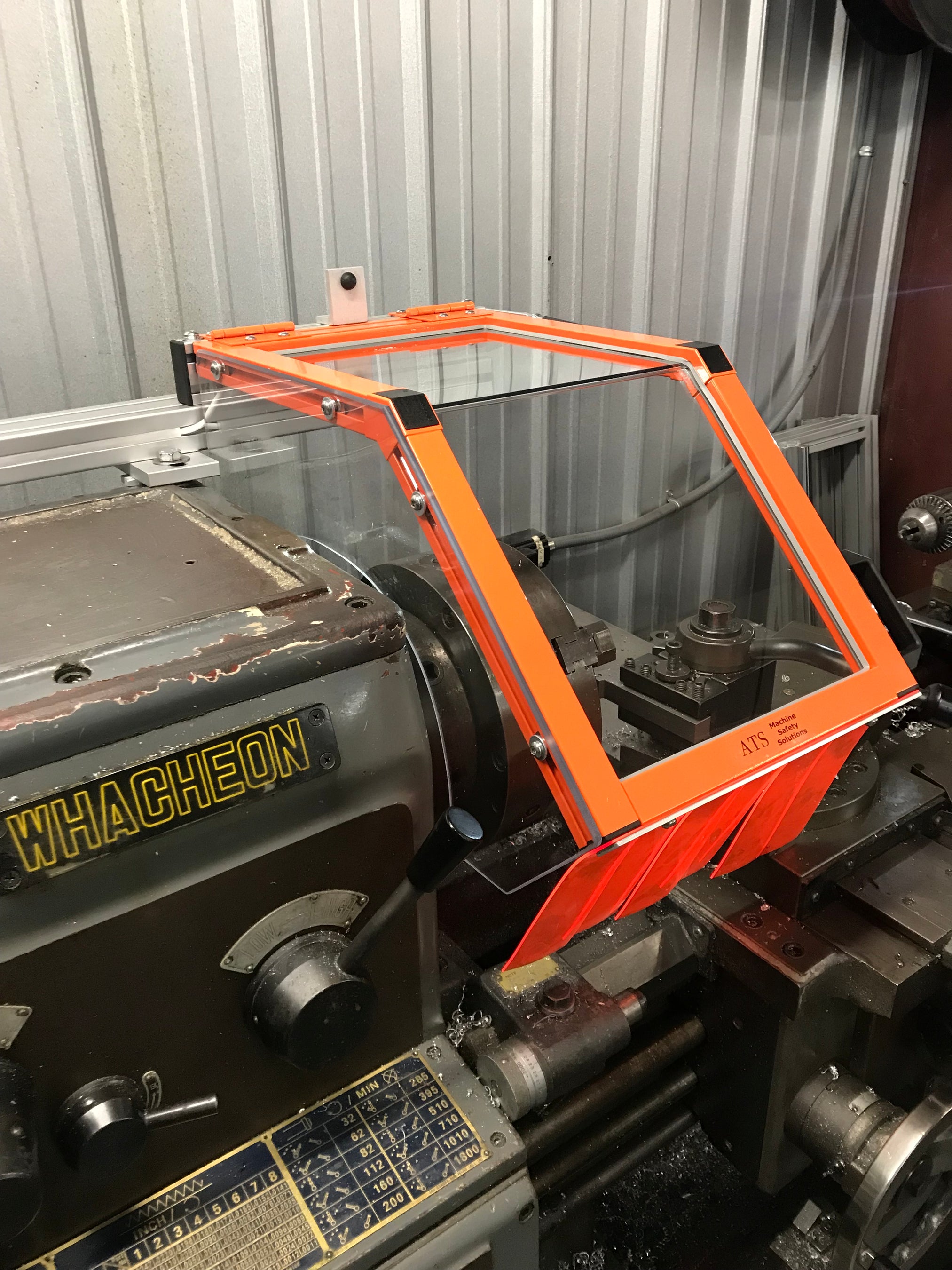 Milling Machine Guard, Drill Press Guard, Lathe Guards — ATS Safety ...