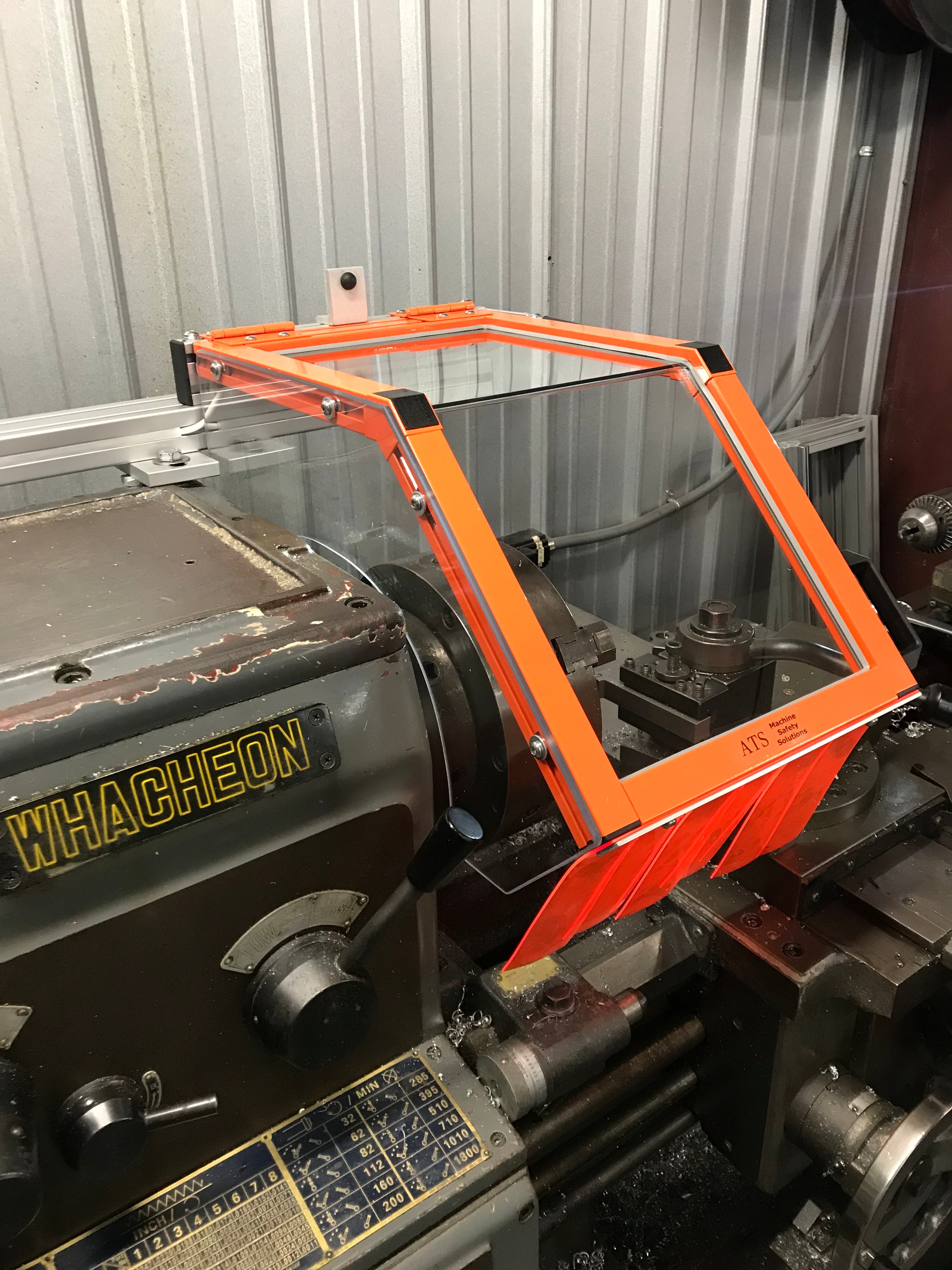 Milling Machine Guard, Drill Press Guard, Lathe Guards — ATS Safety ...