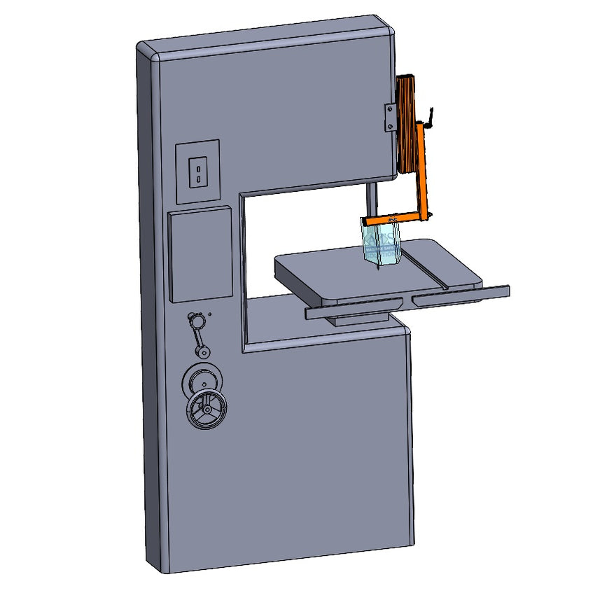 Vertical Band Saw Guard Device - Small and Large Model | ATS Safety