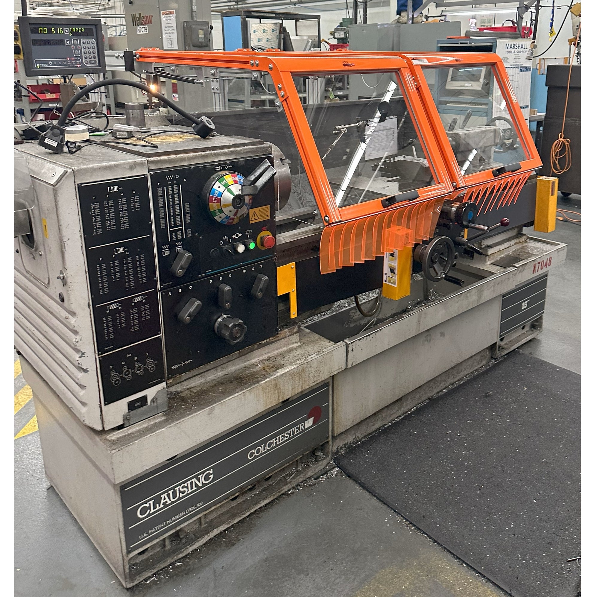 Hinged Lathe Safety Guard | Lathe Chip Guard | ATS Safety