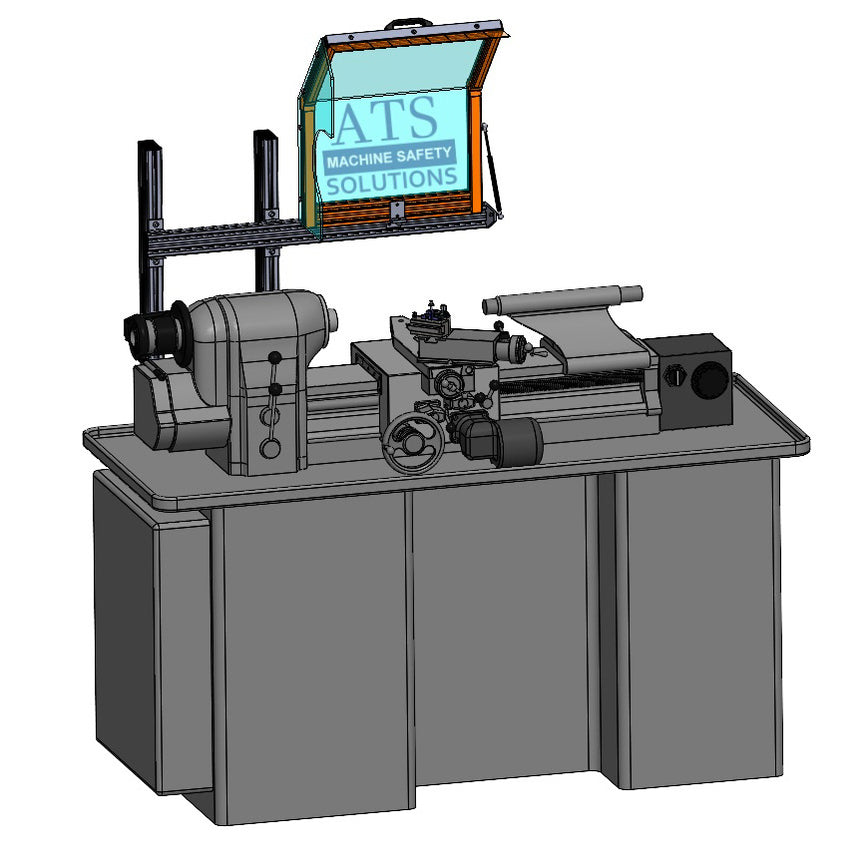 Hardinge HLV/Toolroom Lathe Safety Guard | ATS Safety