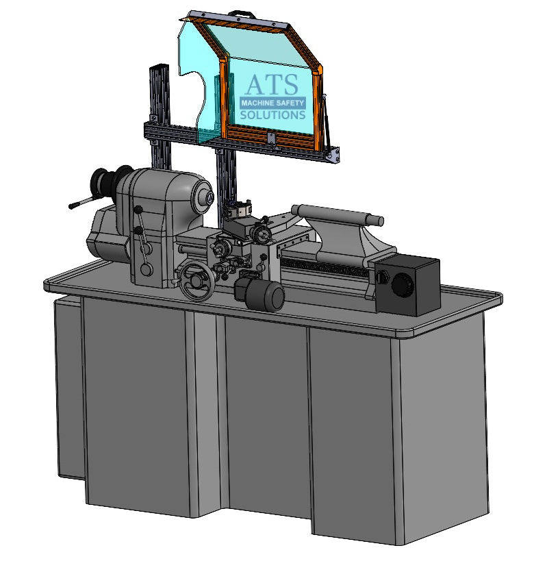 Hardinge HLV/Toolroom Lathe Safety Guard | ATS Safety