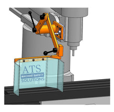 Milling Machine Chip Guard (Head-Mount) for Bridgeport & More
