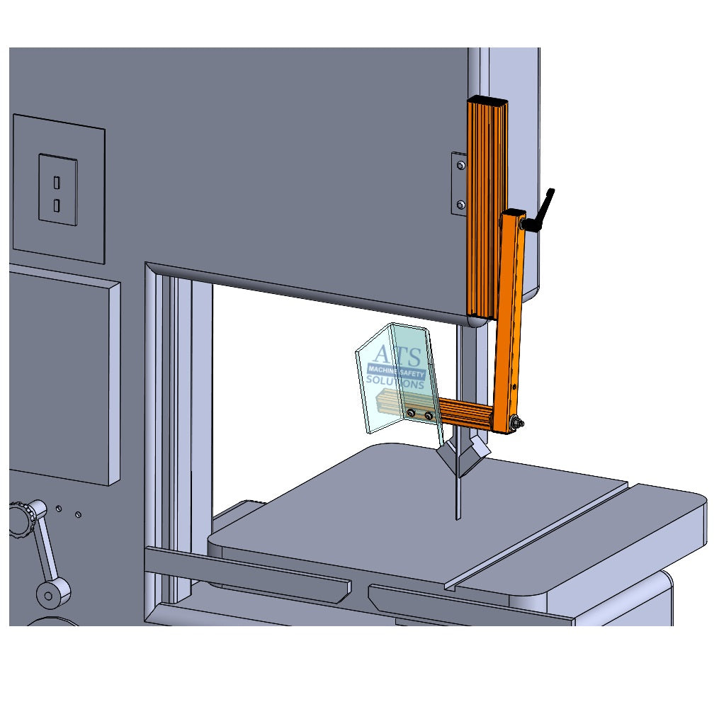 Vertical Band Saw Guard Device - Small and Large Model | ATS Safety
