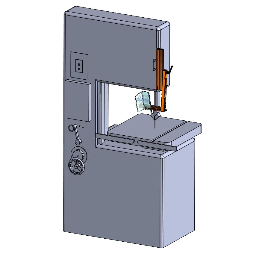 Vertical Band Saw Guard Device - Small and Large Model | ATS Safety
