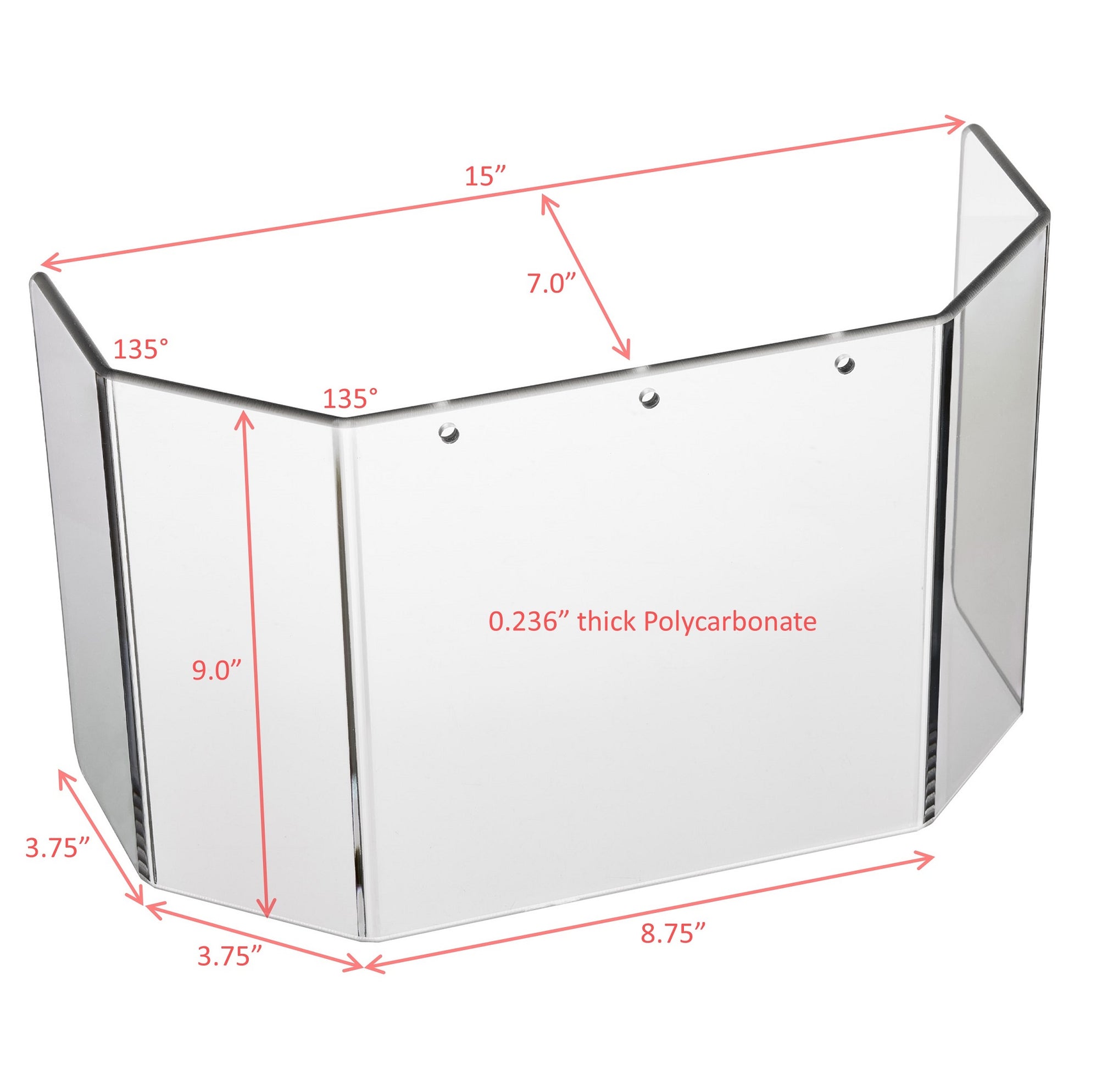 Adjustable Milling Machine Guard – RAM Mount with Lexan Shield
