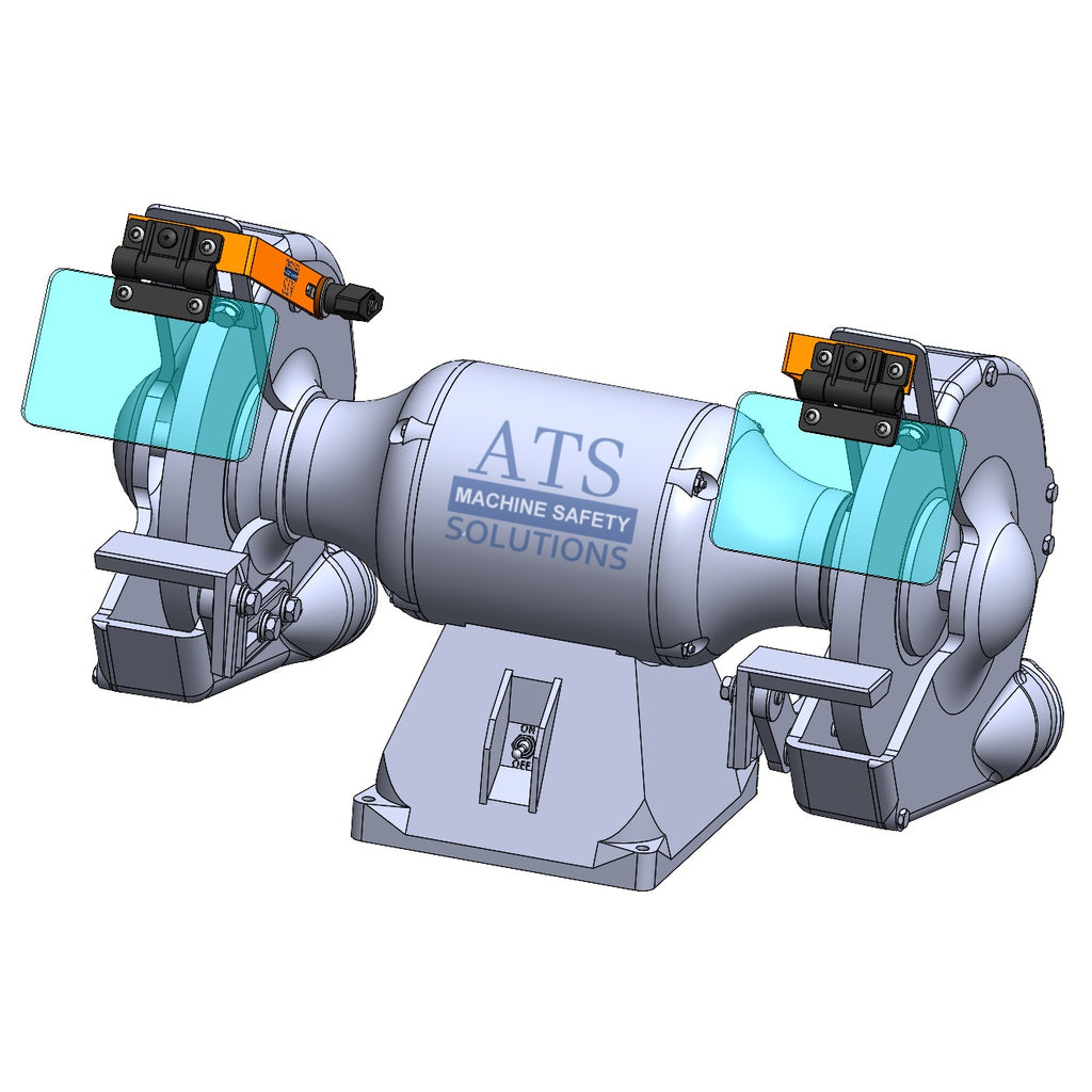 Safety Shields & Tongue Guards for Bench & Pedestal Grinders