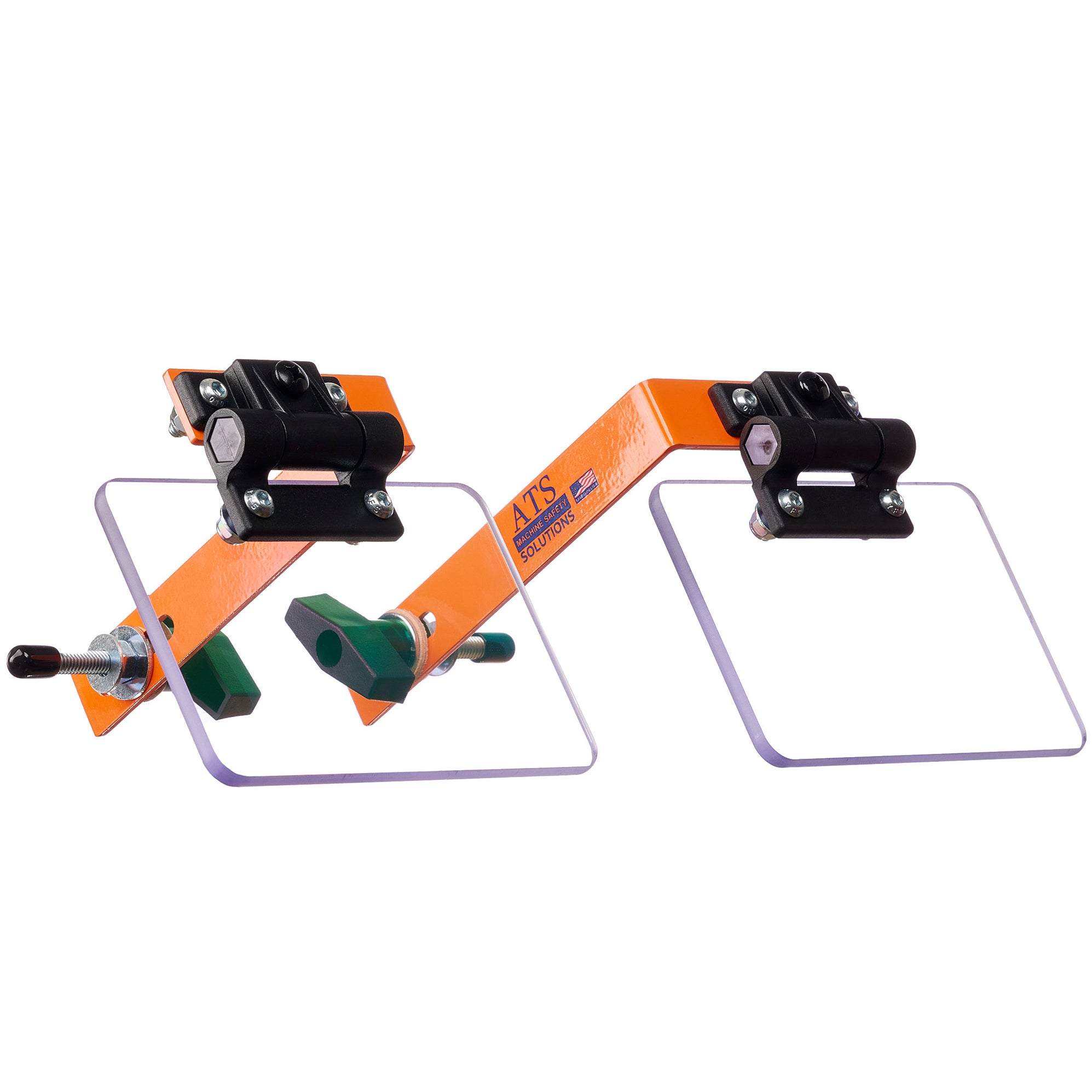 Universal Bench Grinder Eye Shield and Brackets - Assembly Kit