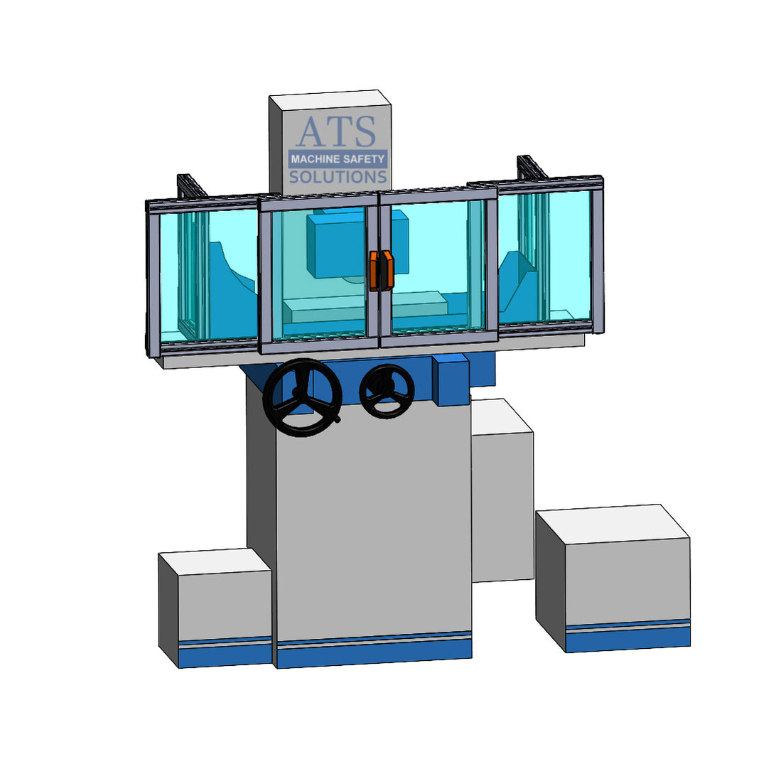 Surface Grinder Safety: Sliding Door Guarding - Custom-Built
