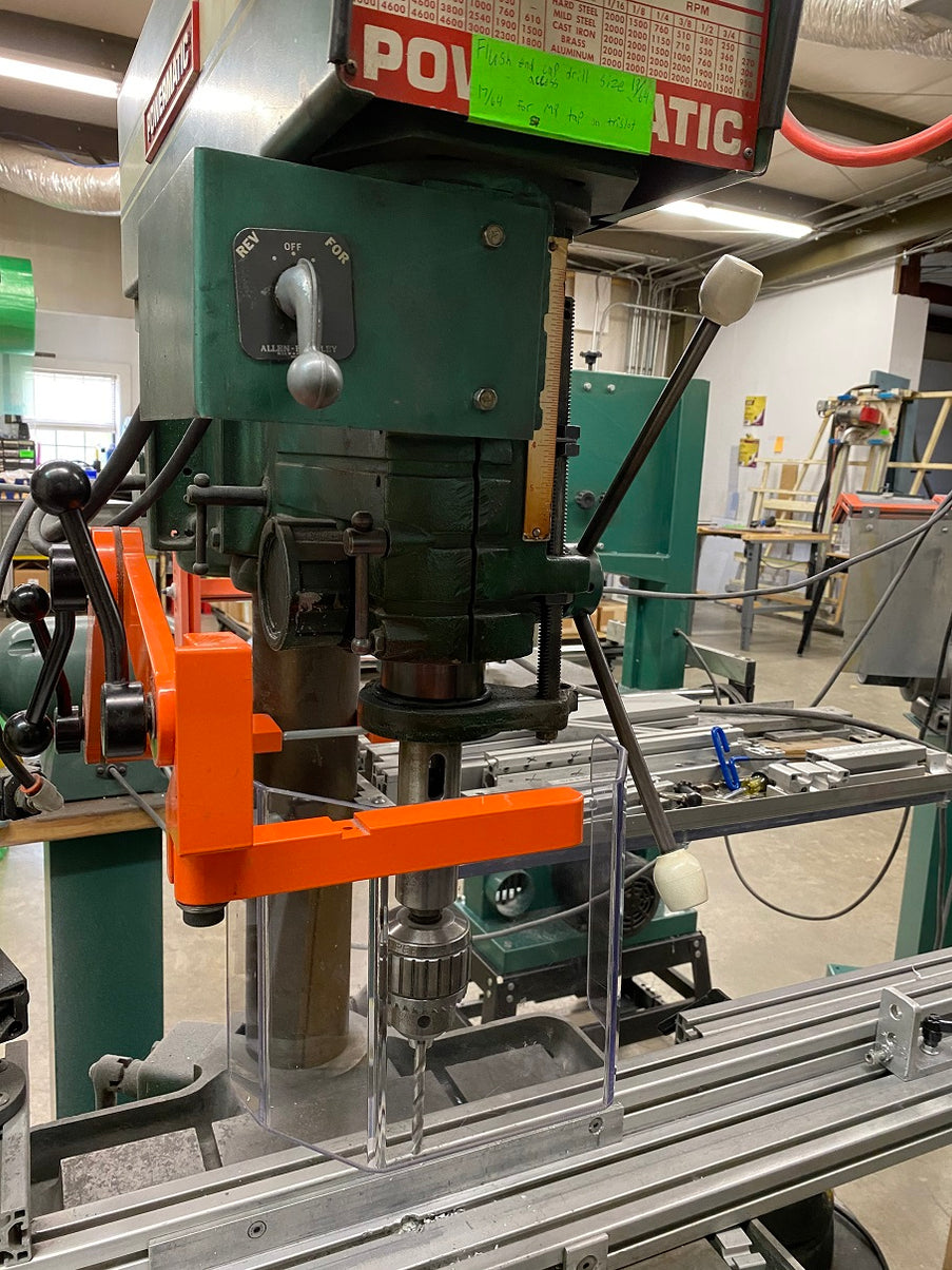 OSHA-Compliant Drill Press Guard - Up to 12" Throat — ATS Machine ...