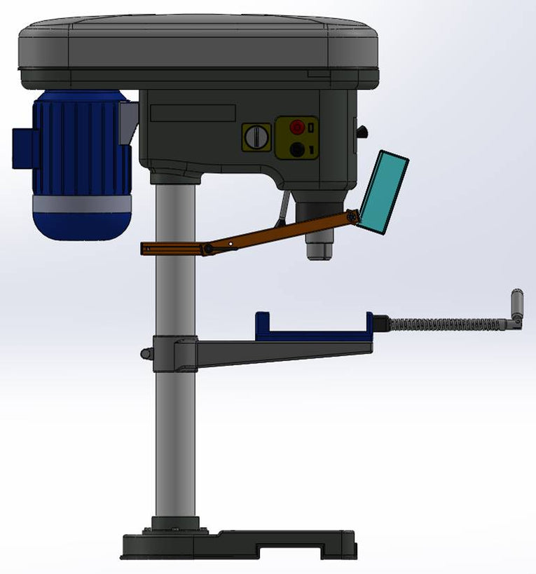 Drill Press Guard - OSHA Compliant - Econ-Series | ATS Safety — ATS ...