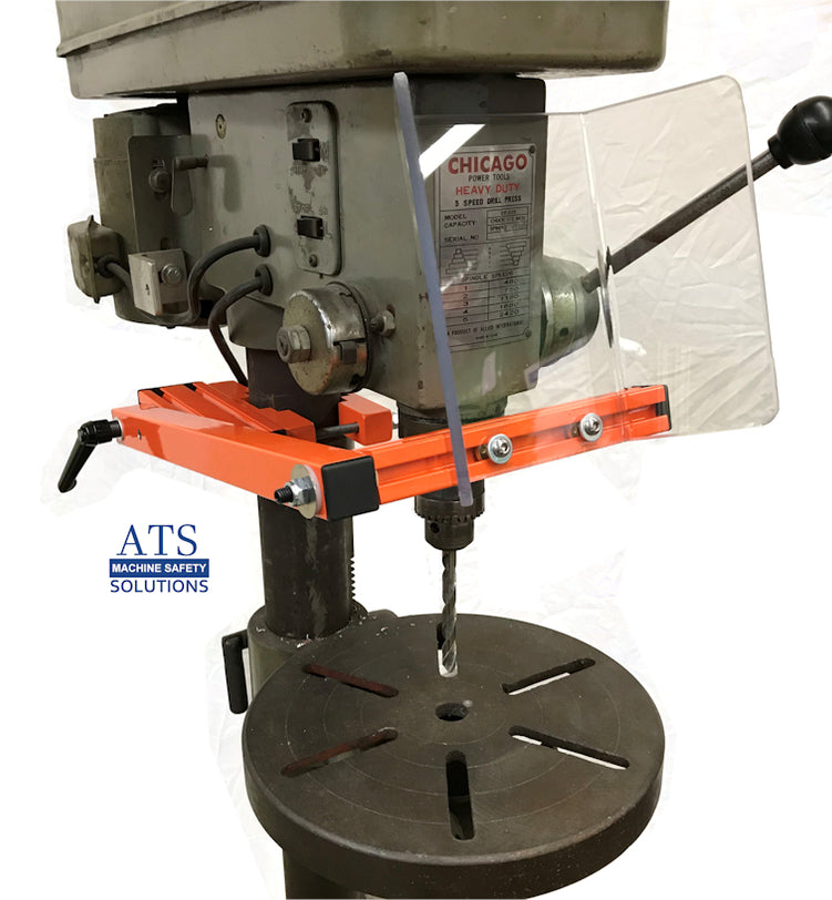 DPG-ES1 Drill Press Safety Guard - OSHA Compliant