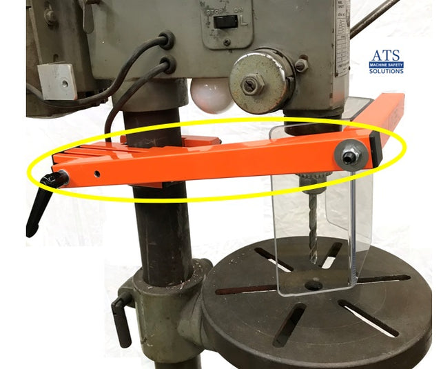 Drill Press Machine Guards & Chuck Shield Safety Solutions