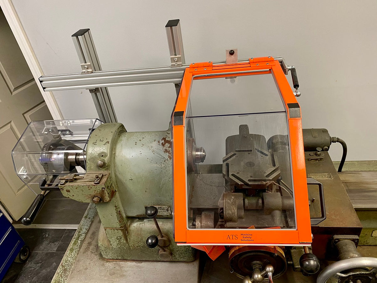 Hardinge HLV/Toolroom Lathe Safety Guard | ATS Safety — ATS Machine ...