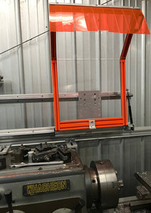 Small or Medium Metal Lathe Safety Guards - Sliding or Hinged