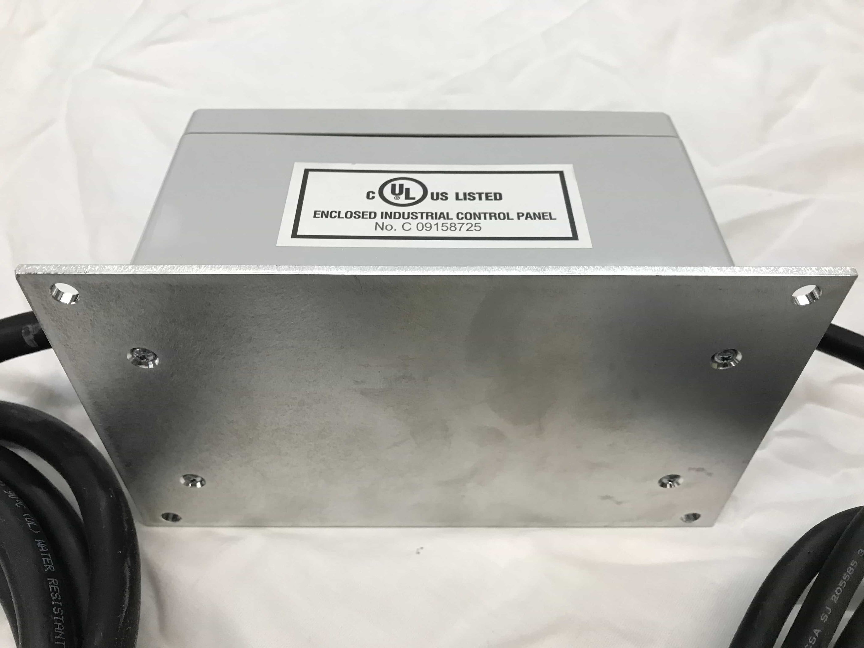 20 Amp & 120V Emergency Stop Button | Motor Control Box — ATS Machine ...