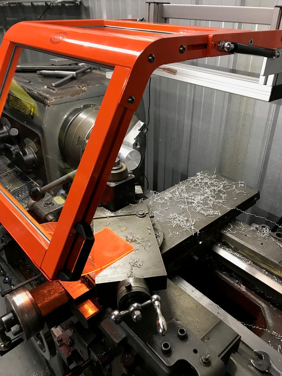 Hinged Lathe Machine Safety Guard | ATS Safety