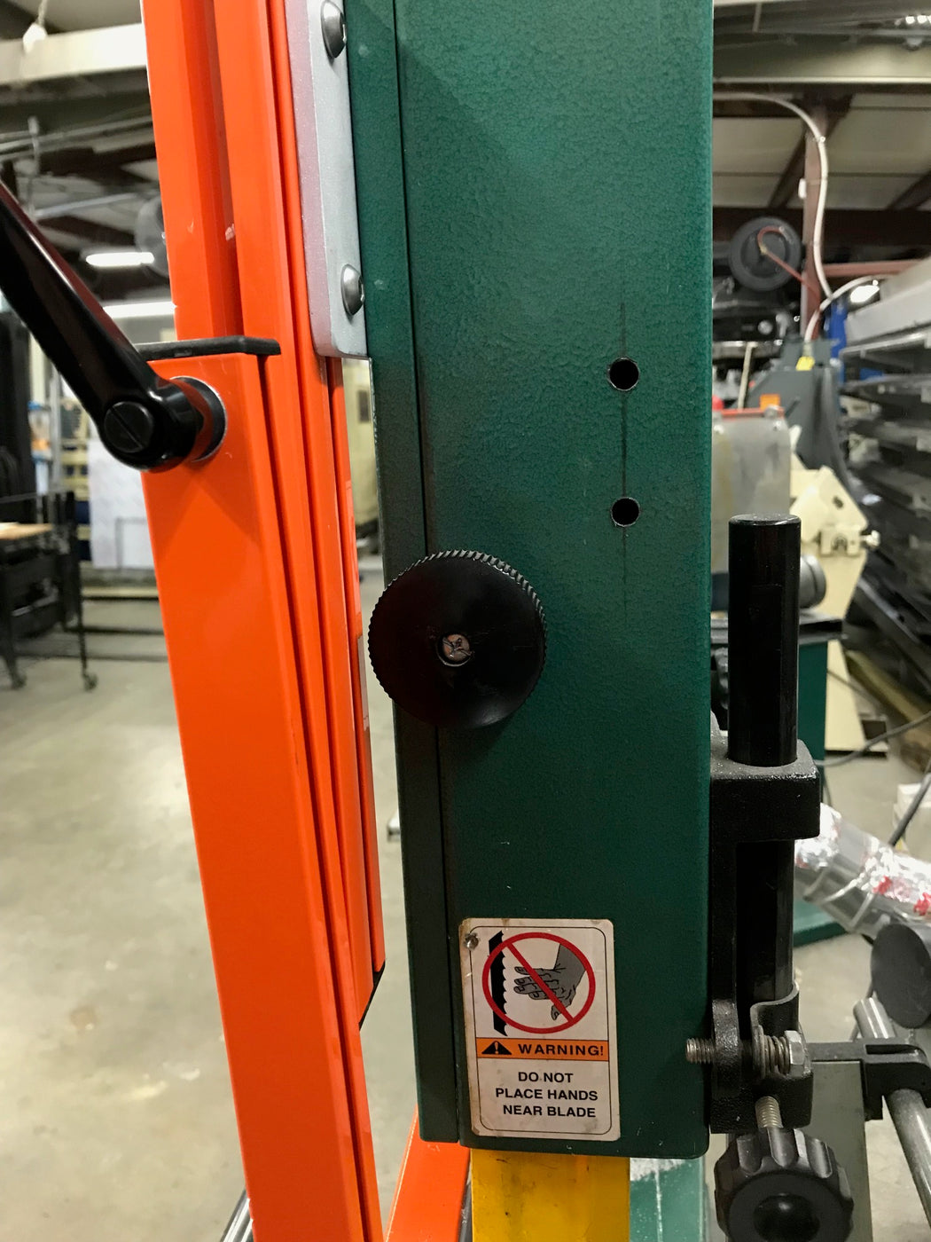 Vertical Band Saw Guard Device - 14" or 15" | ATS Safety