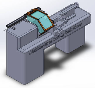 Hinged Lathe Guard - Fits 12-Inch Chuck Diameter | ATS Safety