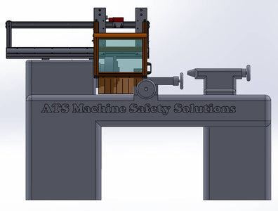 Sliding Lathe Machine Guarding System: Custom Safety Devices