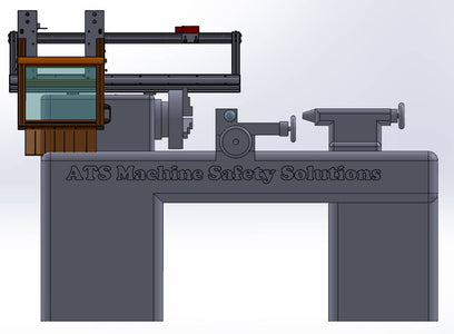 Sliding Lathe Machine Guarding System: Custom Safety Devices — ATS ...