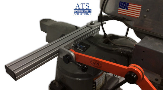 Ram-Mount Vertical Milling Machine Guard | ATS Safety — ATS Machine ...