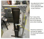 Hydraulic Press Guarding - Hinged | Hydraulic Press Guard Kit — ATS ...