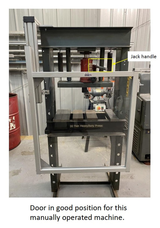 Hydraulic Press Guarding - Hinged | Hydraulic Press Guard Kit — ATS ...