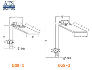 Universal Bench Grinder Shield | Grinder Eye Shield Assembly — ATS ...
