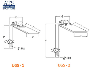 Universal Bench Grinder Shield | Grinder Eye Shield Assembly — ATS ...